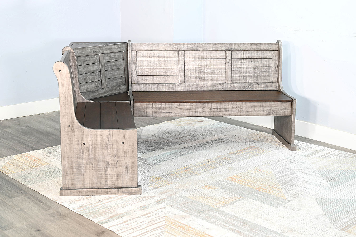 Homestead Hills Corner Bench Sunny Designs | Furniture Cart