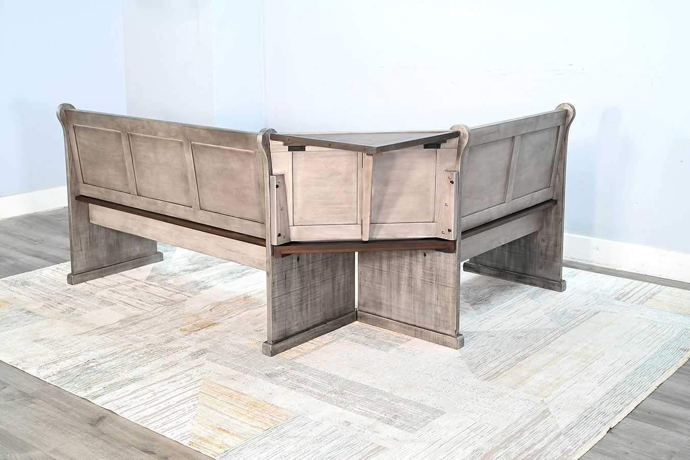 Homestead Hills Corner Bench Sunny Designs | Furniture Cart