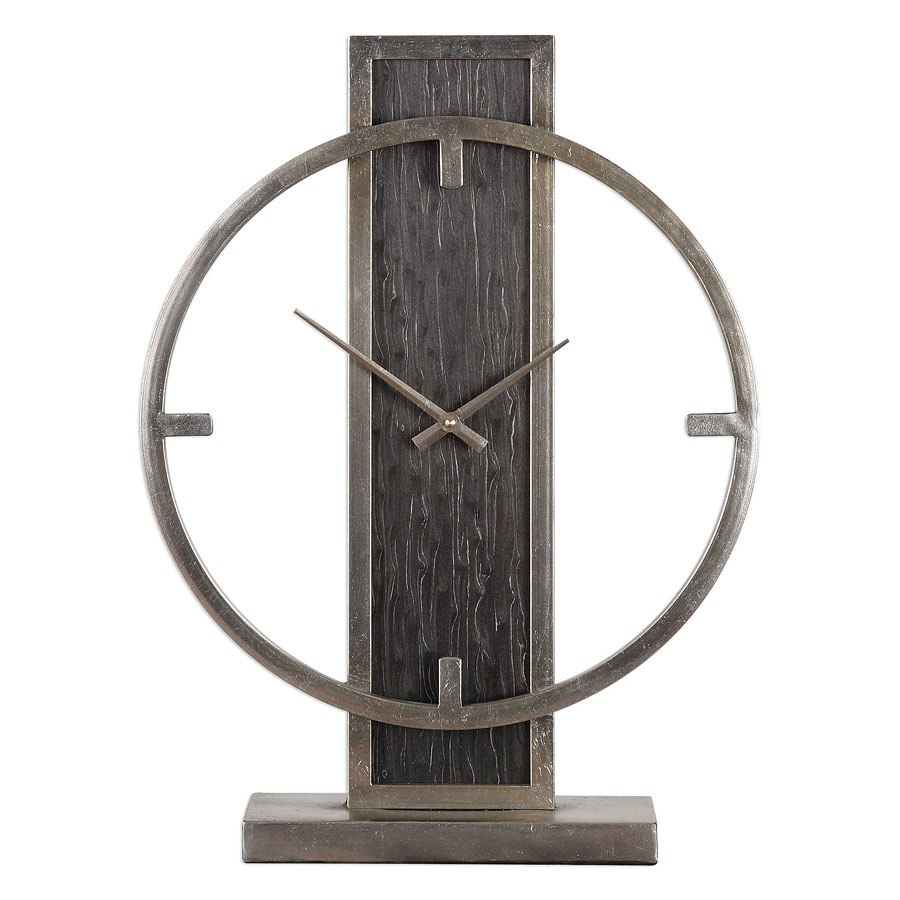 Nico Desk Clock Uttermost | Furniture Cart