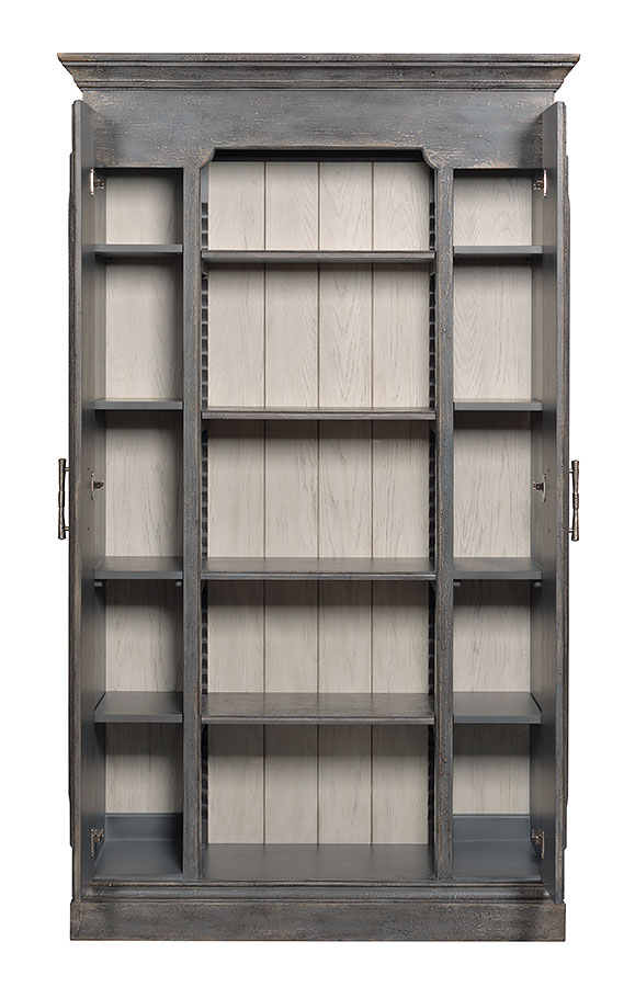 Hidden Treasures Esther Bookcase Hammary | Furniture Cart