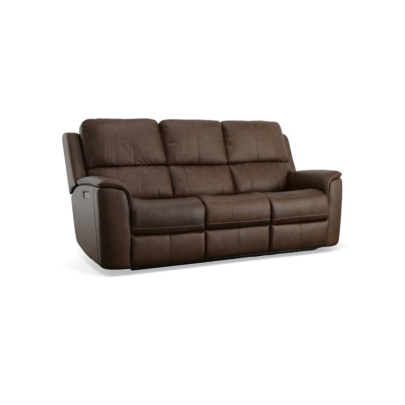 Henry Power Reclining Sofa (Dark Brown) Flexsteel, 3 Reviews ...