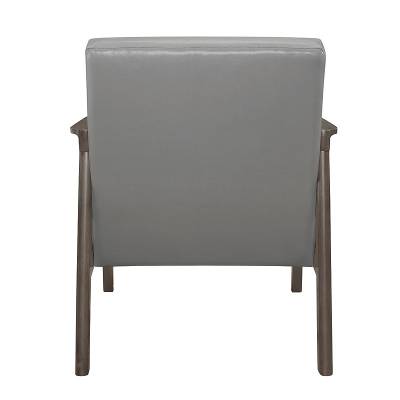 Alby Accent Chair (Gray) Homelegance | Furniture Cart
