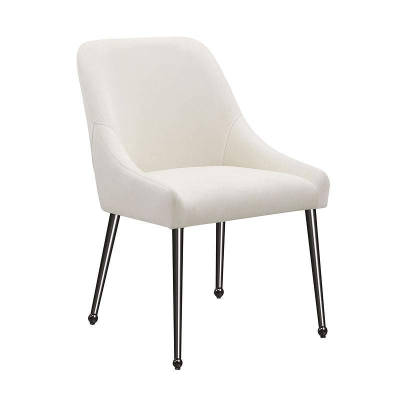 Mayette Ivory And Black Side Chair (Set Of 2) Coaster Furniture ...