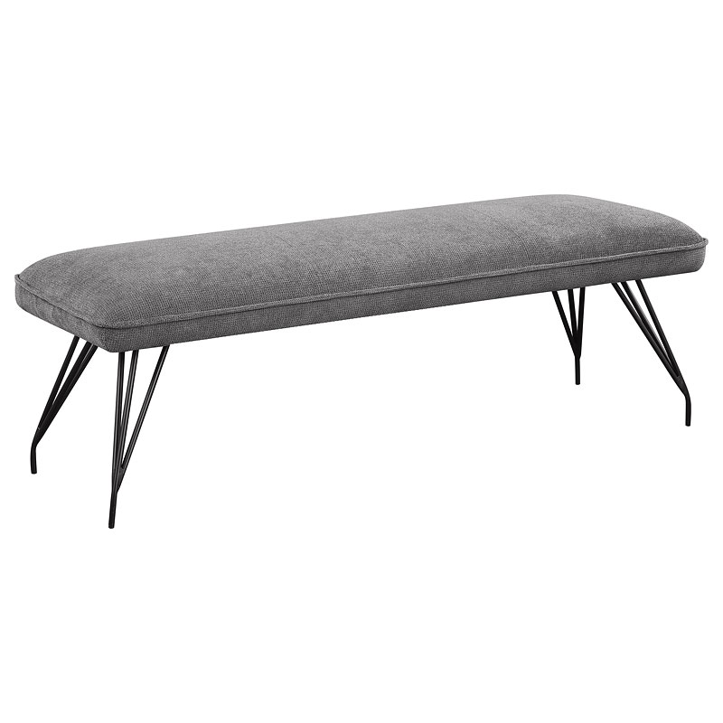 Dodson Grey Bench Coaster Furniture | Furniture Cart
