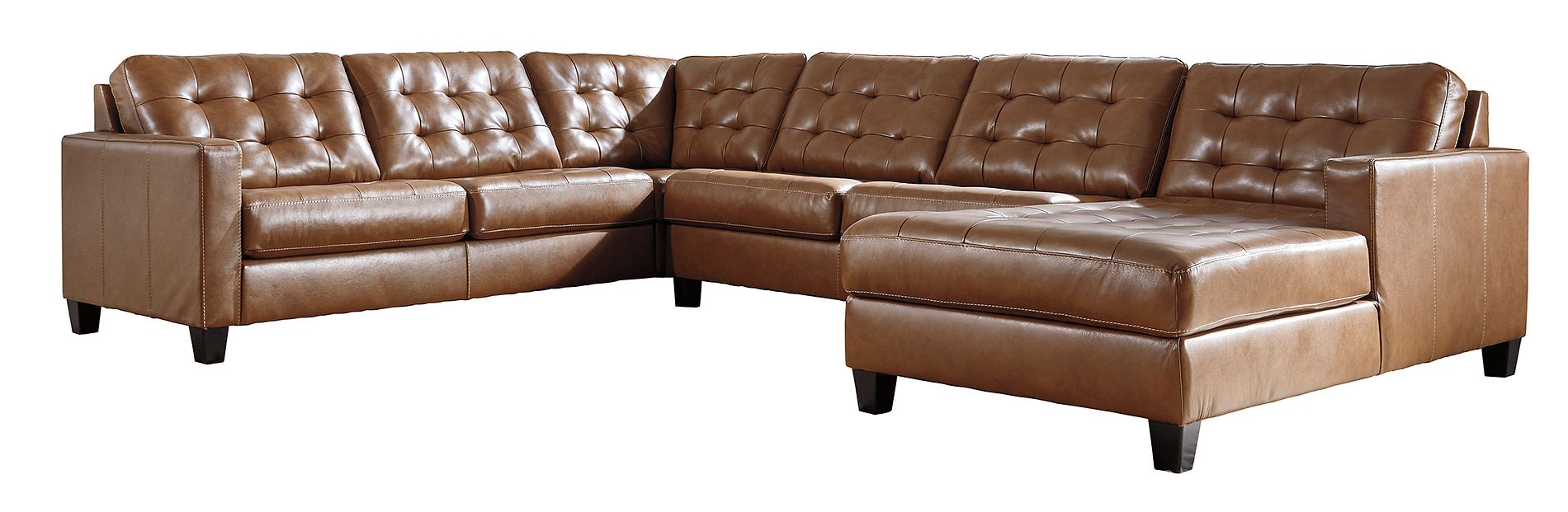 Baskove Auburn Large Right Chaise Sectional Signature Design ...