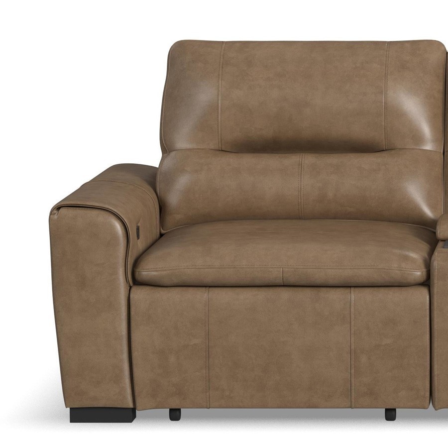 Graham Modular Power Sliding Sectional Set Flexsteel | Furniture Cart