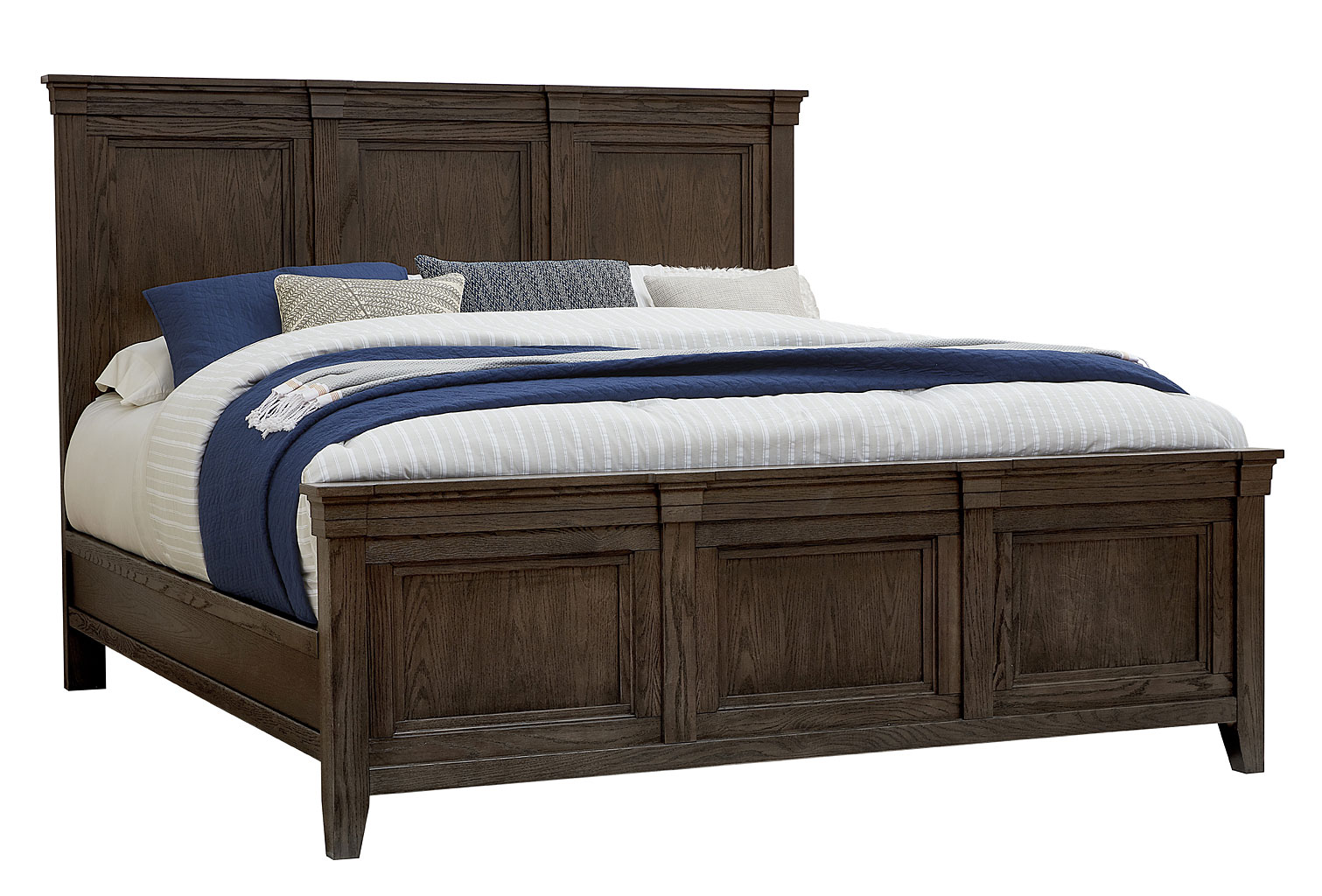 Passageways Mansion Bed (Charleston Brown) Vaughan Bassett | Furniture Cart