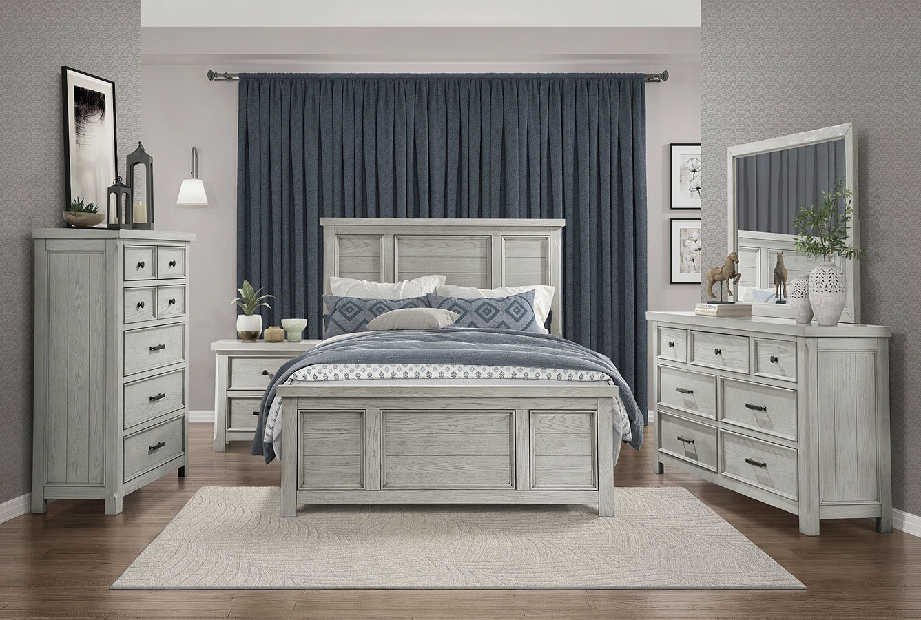 Providence Panel Bedroom Set Homelegance | Furniture Cart