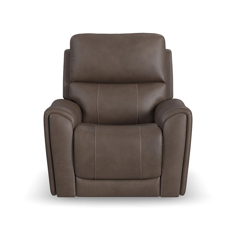 Carter Power Recliner W/ Power Headrest And Lumbar (Cappuccino ...