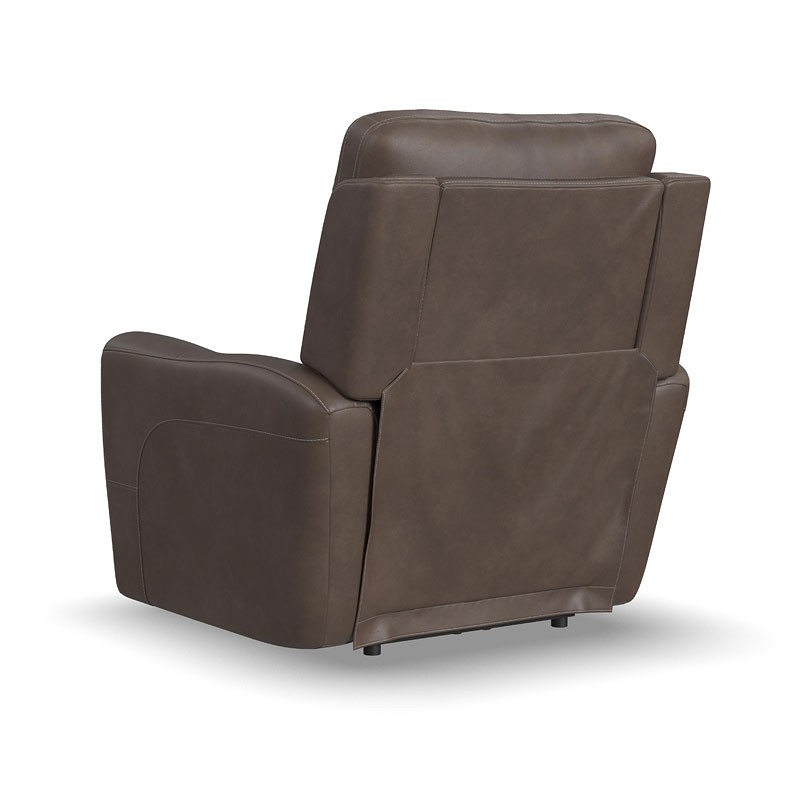 Carter Power Recliner W/ Power Headrest And Lumbar (Cappuccino ...