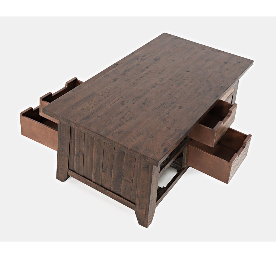 Painted Canyon Box Coffee Table Jofran Furniture | Furniture Cart