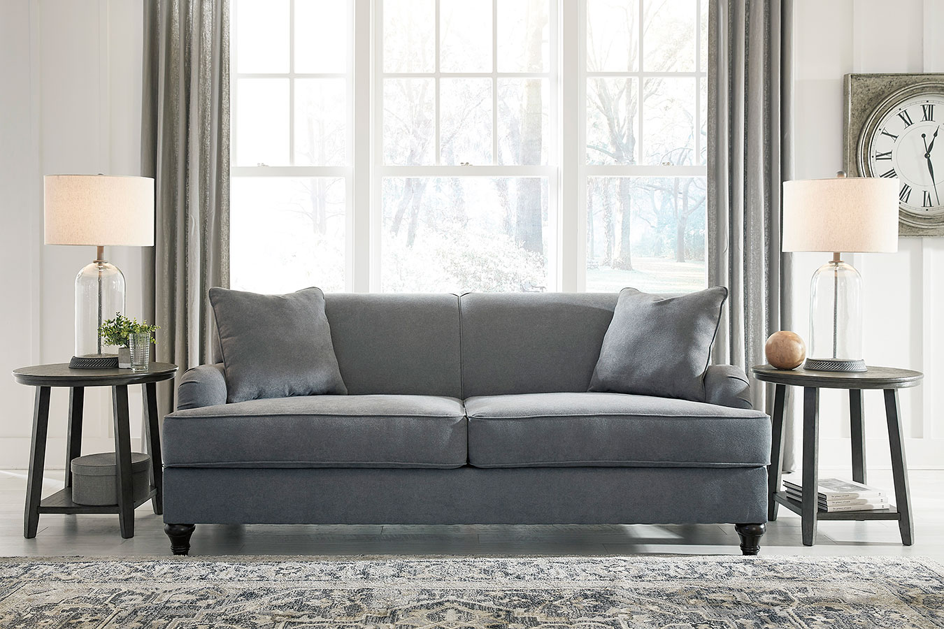 Renly Juniper Sofa Signature Design, 1 Reviews | Furniture Cart