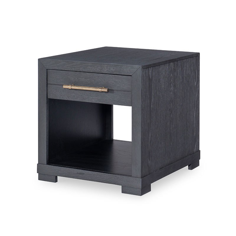 Westwood Square End Table (Charred Oak) Legacy Classic | Furniture Cart