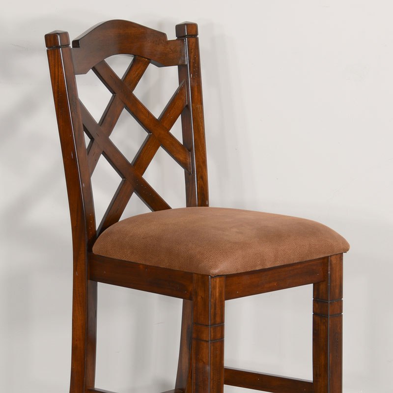Santa Fe Round Adjustable Height Dining Set W/ Barstools Sunny Designs ...