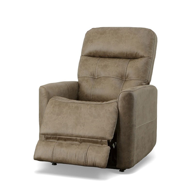 Kenner Power Lift Recliner W/ Power Headrest (Beige) Flexsteel ...