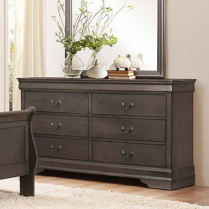 Homelegance Mayville Stained Grey Dresser