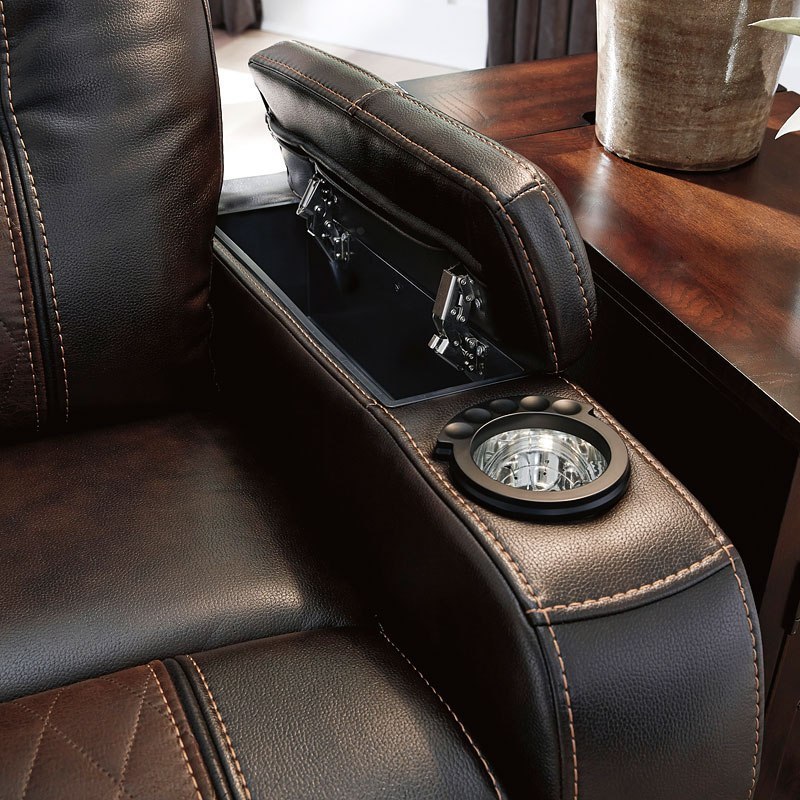 Composer Power Recliner W/ Adj Headrest Signature Design | Furniture Cart