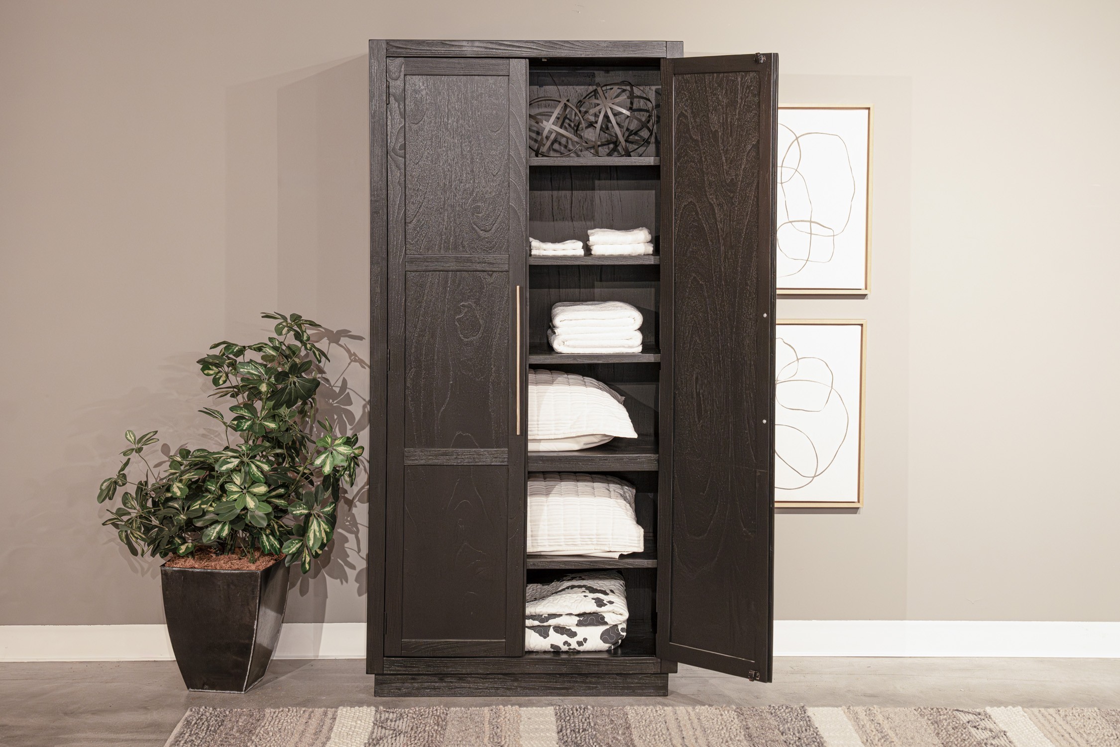 Gen S Five Umbra Black General Storage Cabinet Sunny Designs ...