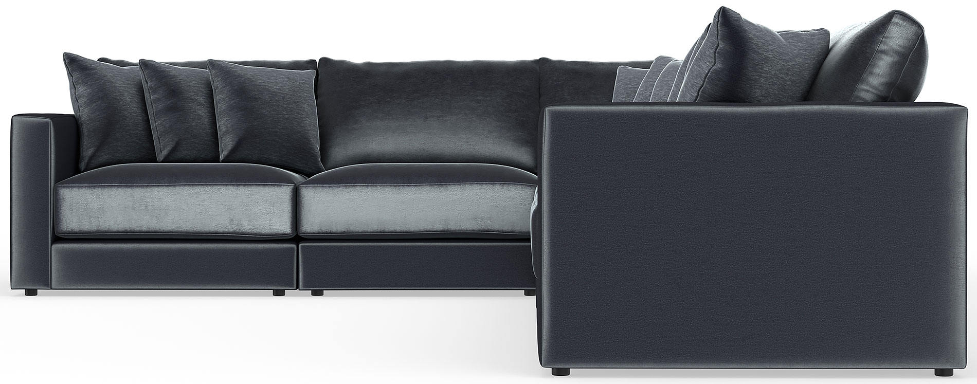 Remington 6-Piece Sectional (Slate) Jackson Furniture | Furniture Cart
