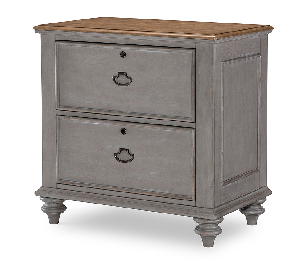 Kingston Lateral File Storage (Tweed Gray) Legacy Classic | Furniture Cart