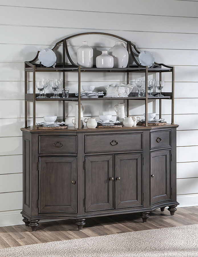 Kingston Dining Room Set W/ X-Back Chairs (Dark Sable) Legacy Classic ...