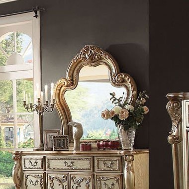 Dresden Mirror Gold Patina