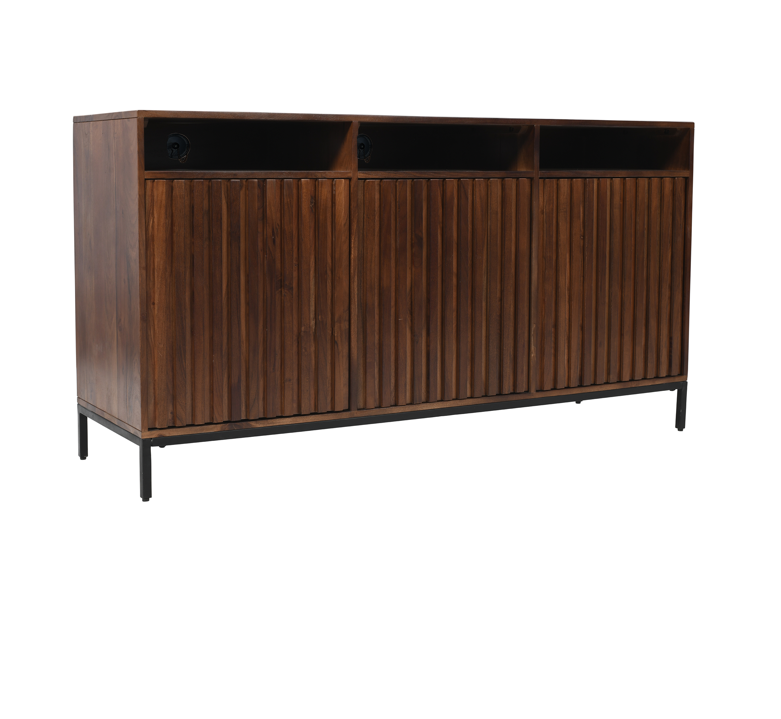 Ryder 60 Inch Walnut Media Console Jofran Furniture | Furniture Cart