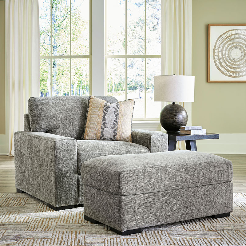 Dunmor Graphite Living Room Set Signature Design, 1 Reviews | Furniture ...