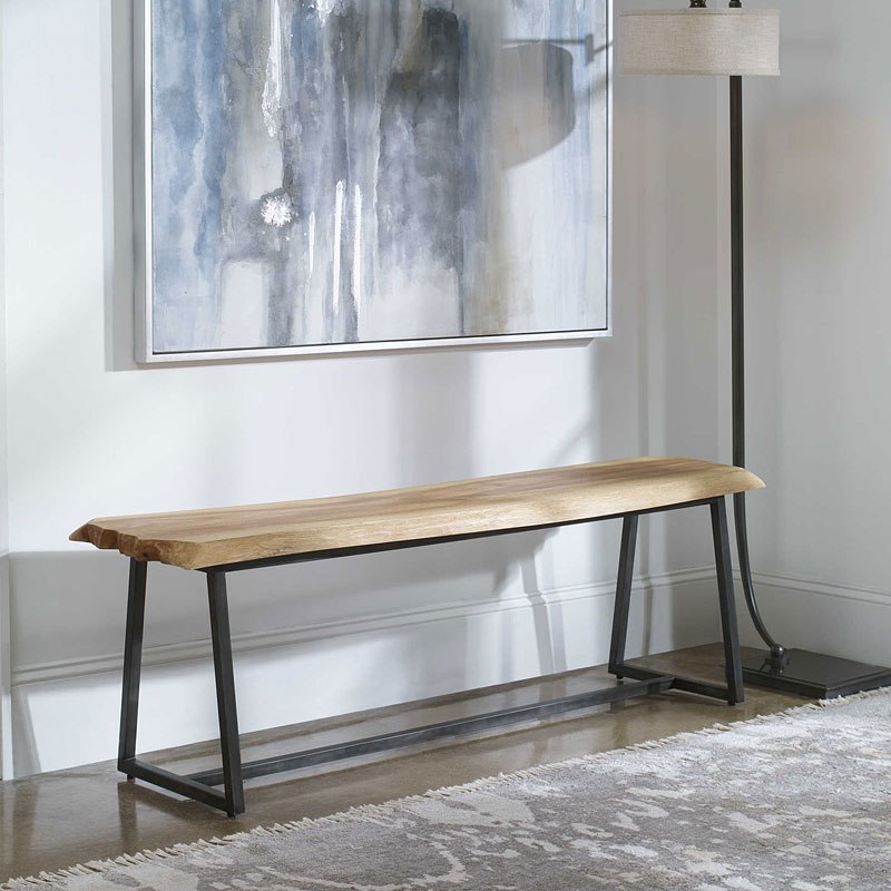 Laurel Bench Uttermost | Furniture Cart