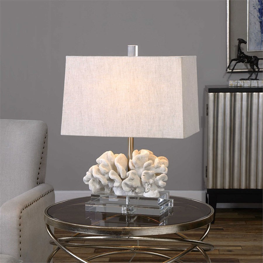 Coral Sculpture Table Lamp Uttermost | Furniture Cart