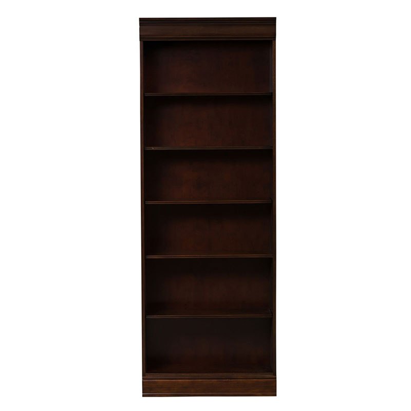 Brayton Manor Jr Executive 84 Inch Bookcase Liberty Furniture ...