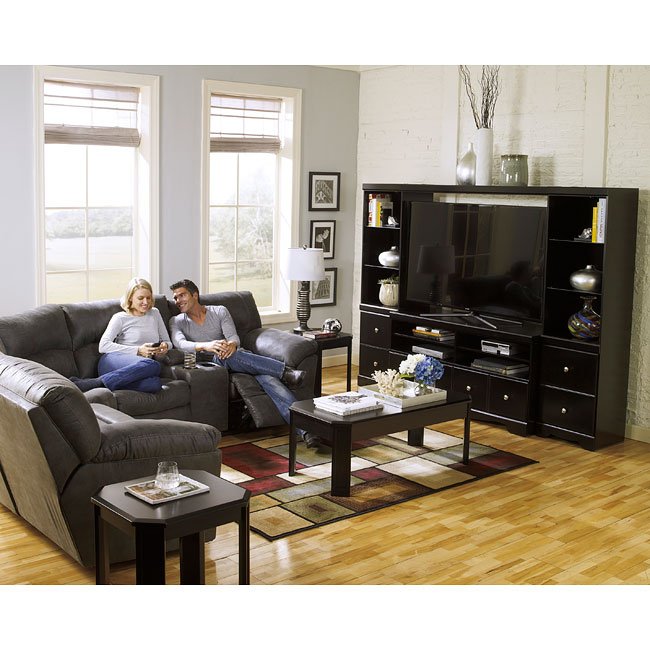 Tambo Pewter Reclining Sectional Set Signature Design, 1 Reviews ...