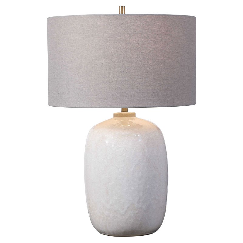 Winterscape Cream Ivory Table Lamp Uttermost | Furniture Cart