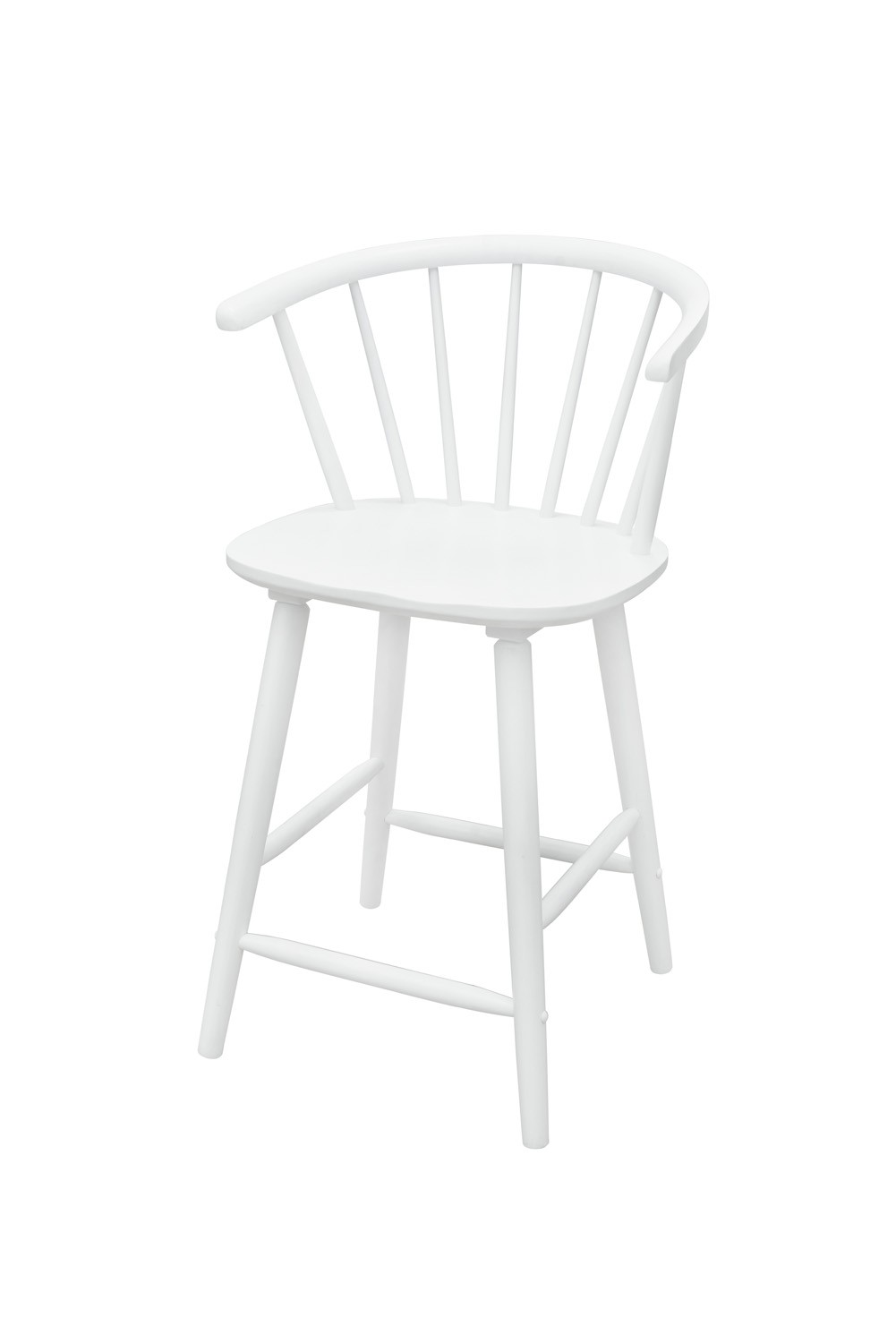 Janna White Counter Height Stool (Set Of 2) Crown Mark Furniture ...