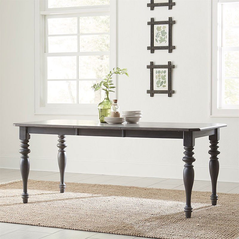 Ocean Isle Rectangular Dining Table (Slate) Liberty Furniture ...
