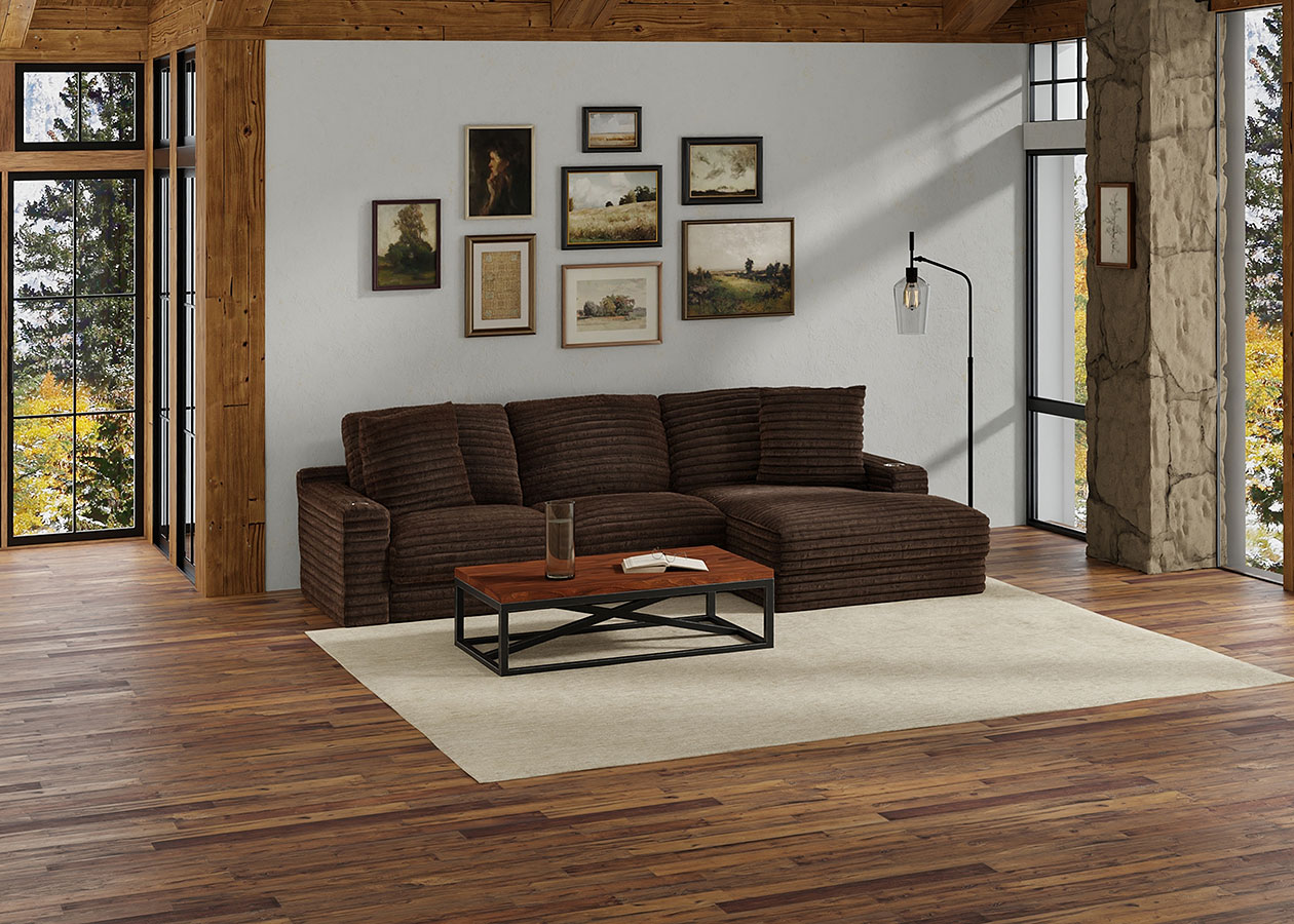 Comfrey Sectional Set (Chocolate) Jackson Furniture | Furniture Cart