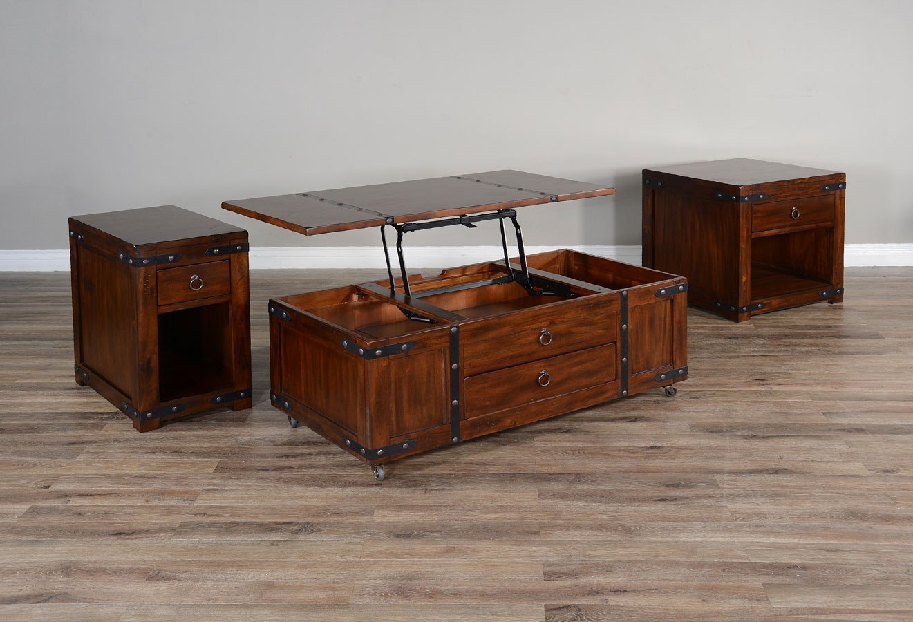 Santa Fe Occasional Table Set Sunny Designs | Furniture Cart