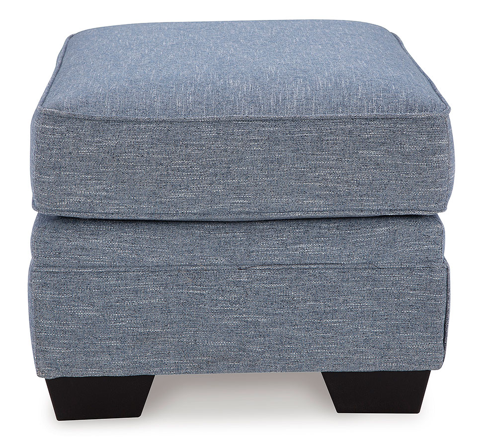 Carissa Manor Denim Living Room Set BenchCraft | Furniture Cart
