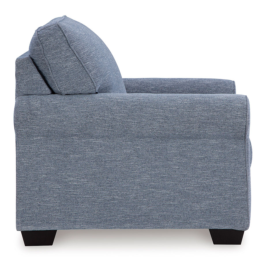 Carissa Manor Denim Chair BenchCraft | Furniture Cart