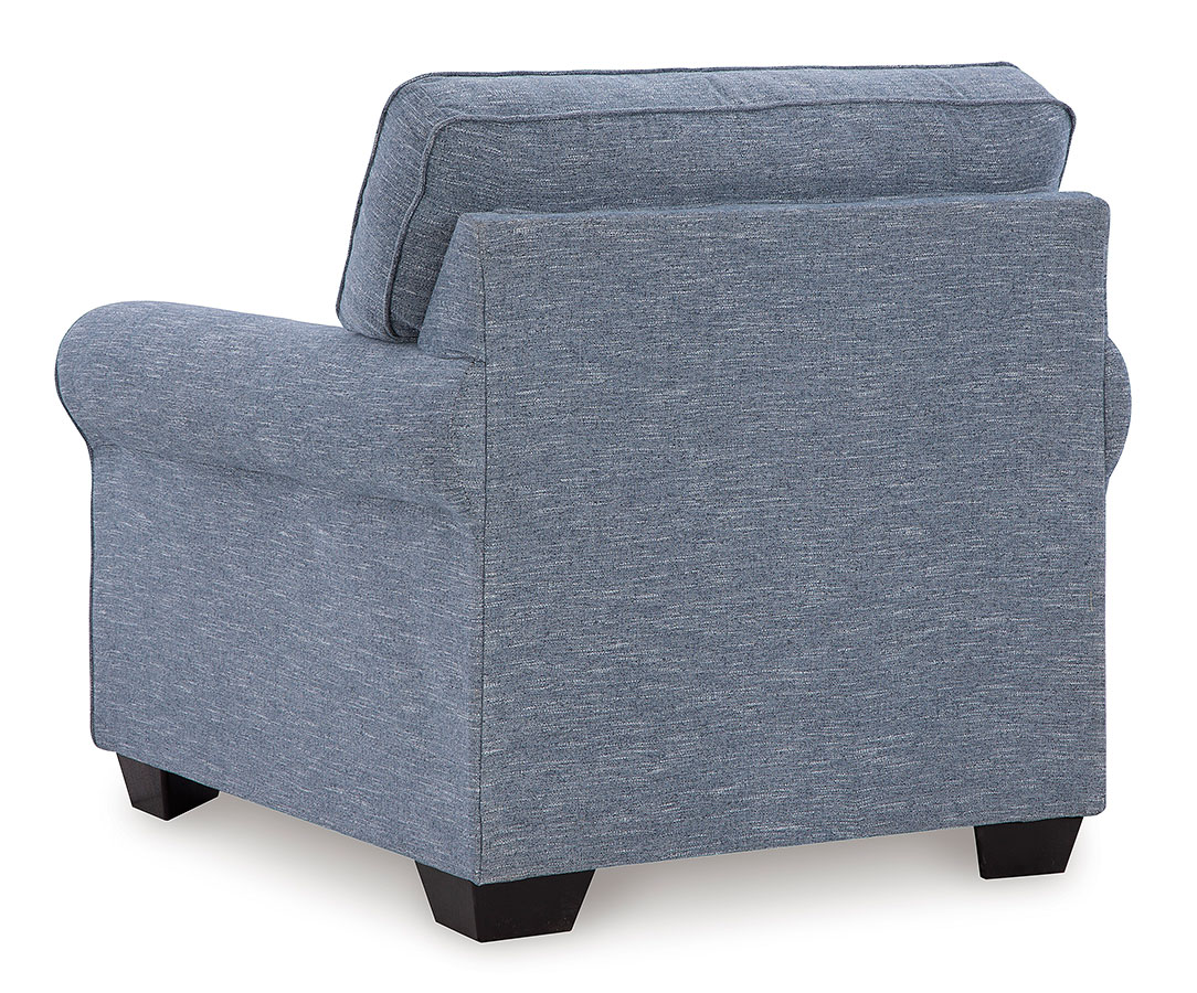 Carissa Manor Denim Living Room Set BenchCraft | Furniture Cart