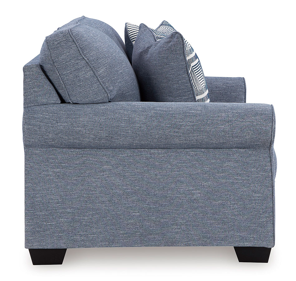 Carissa Manor Denim Living Room Set BenchCraft | Furniture Cart