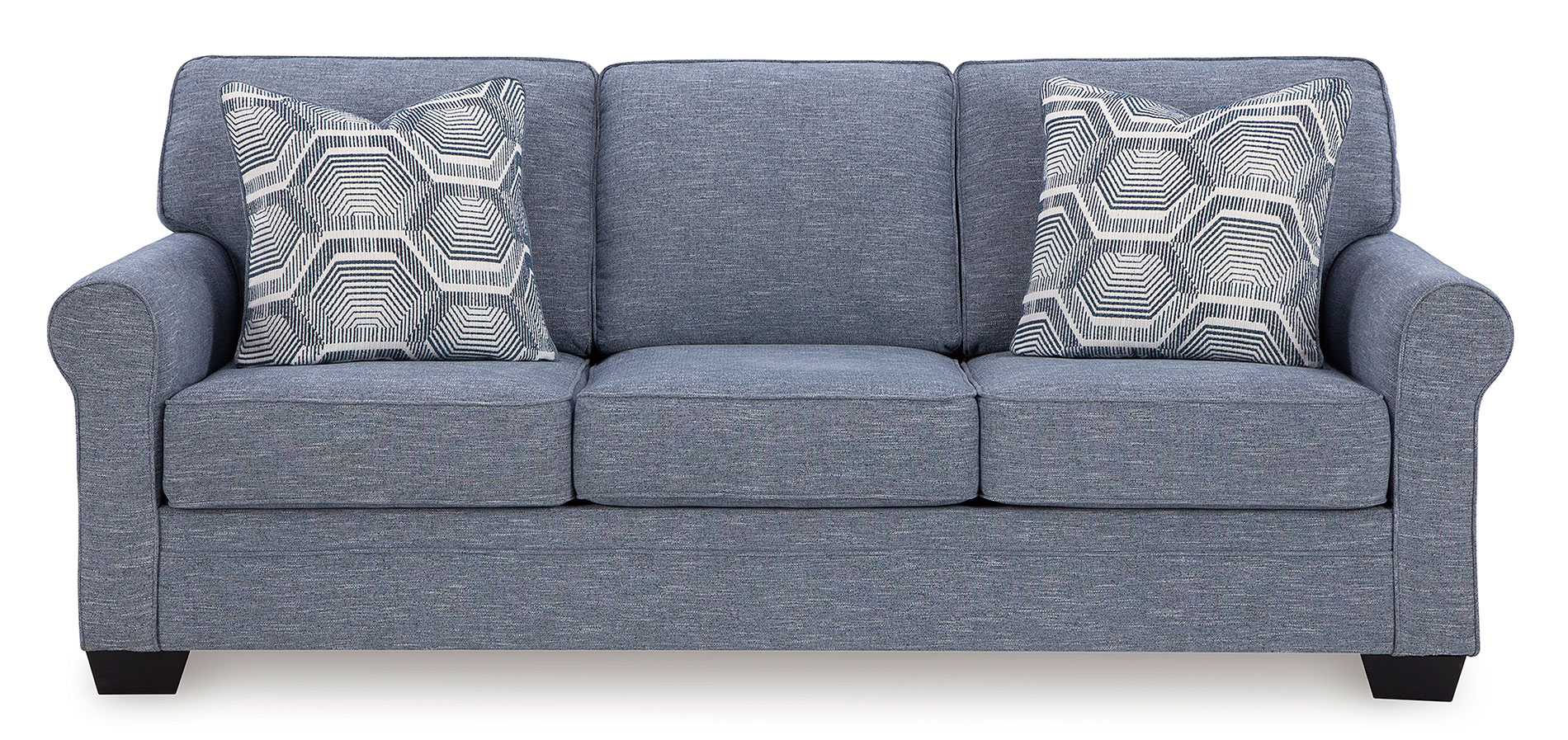 Carissa Manor Denim Living Room Set BenchCraft | Furniture Cart