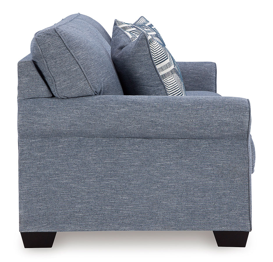 Carissa Manor Denim Living Room Set BenchCraft | Furniture Cart