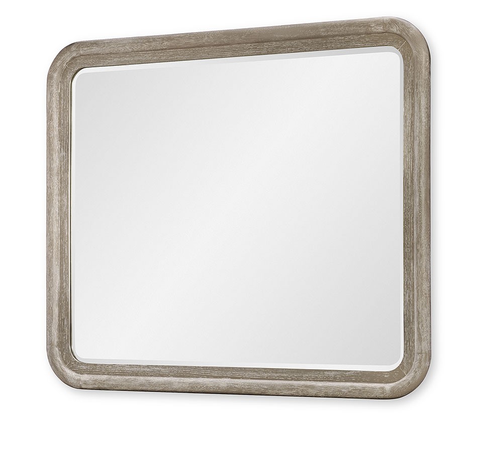 Miramar Rectangular Mirror (Mink) Legacy Classic | Furniture Cart