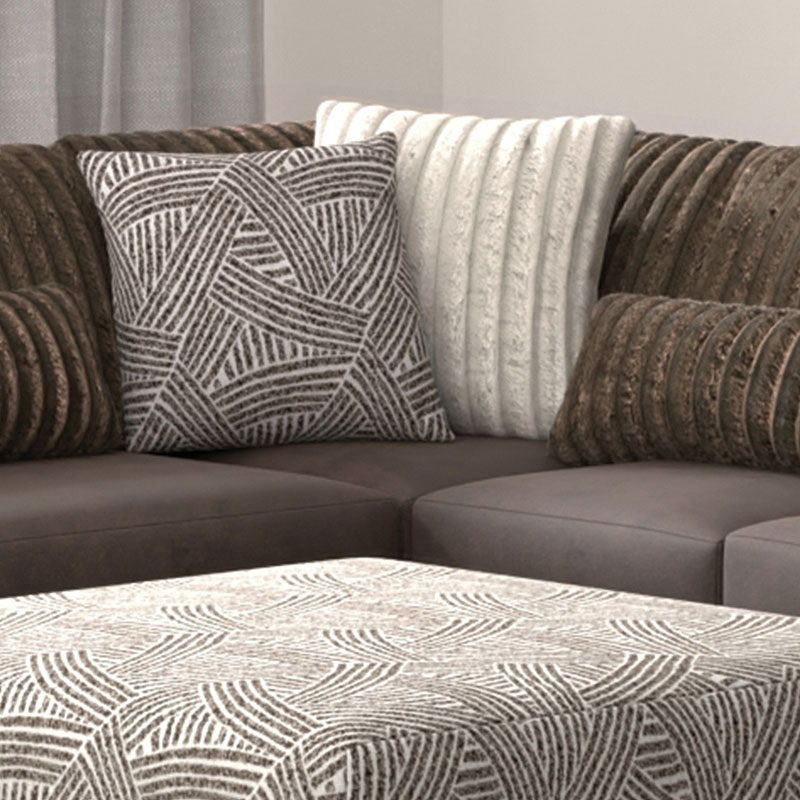 Logan Modular Sectional (Chocolate) Jackson Furniture | Furniture Cart