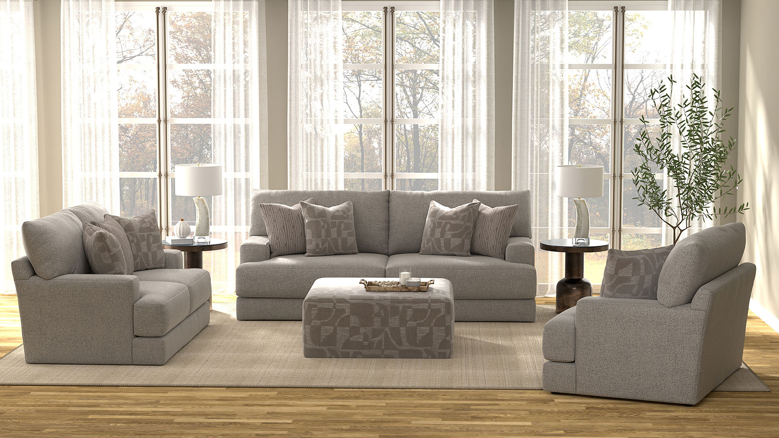 Zeke Living Room Set Jackson Furniture | Furniture Cart