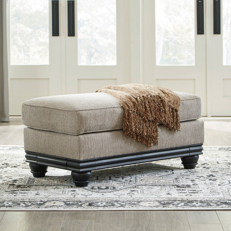 Elbiani Alloy Ottoman Signature Design | Furniture Cart