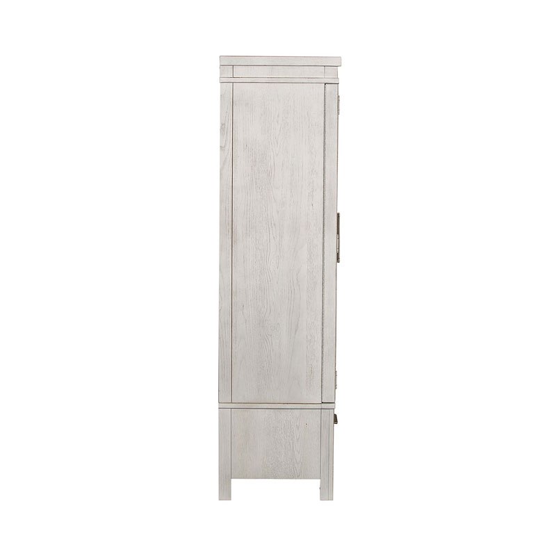 Modern Farmhouse Armoire (Flea Market White) Liberty Furniture ...