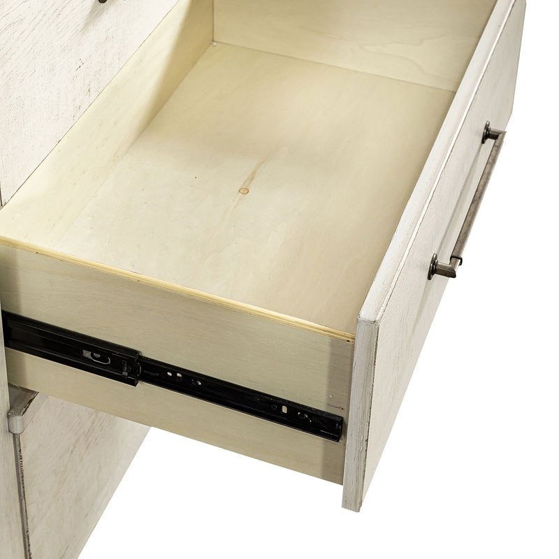Modern Farmhouse Drawer Chesser (Flea Market White) Liberty Furniture ...