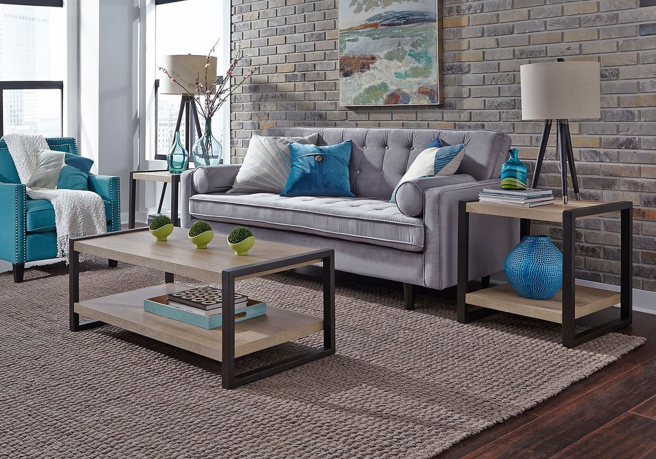 Sun Valley Faux Metal Occasional Table Set Liberty Furniture ...
